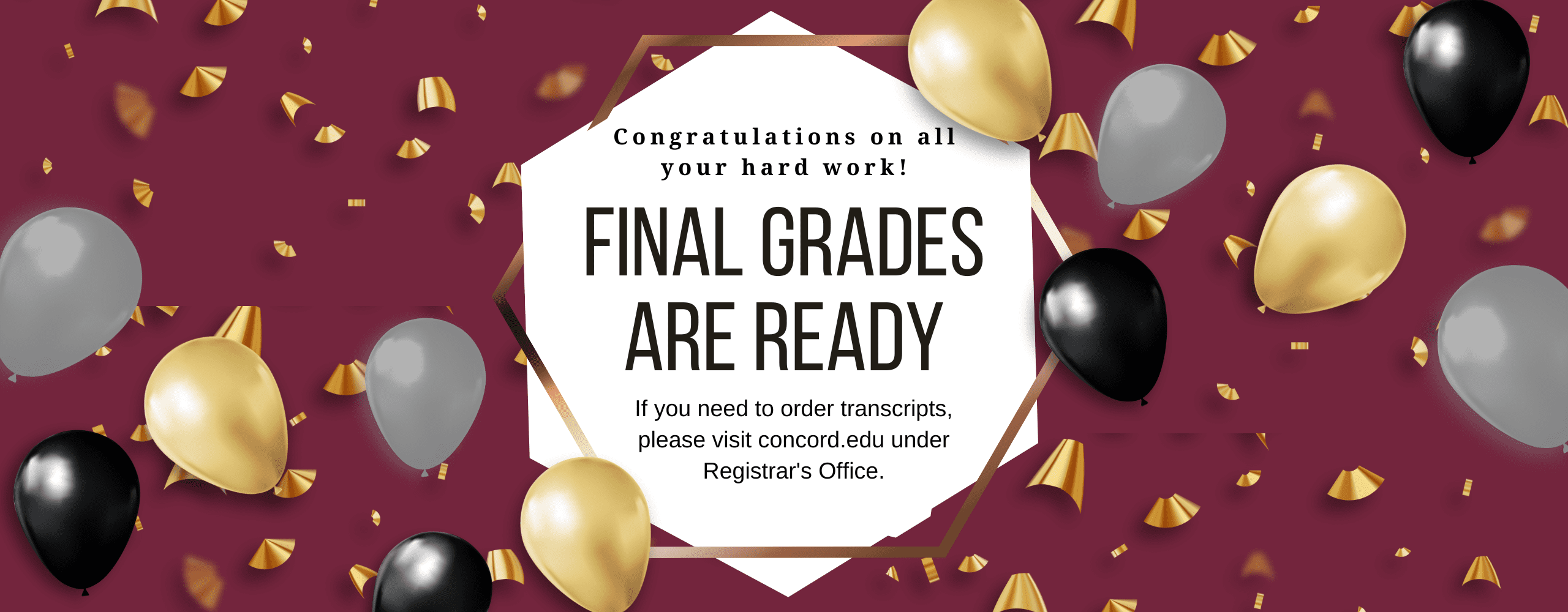 Registrar's Office - Concord University