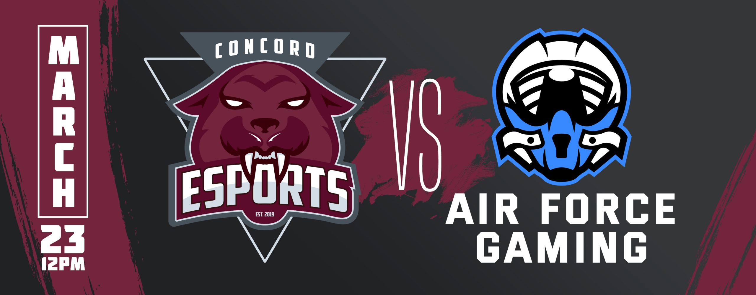 AIR FORCE GAMING VS. CONCORD ESPORTS! - Concord University